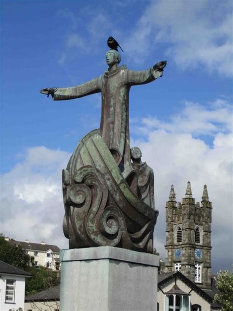 Shadow Captain Brendan Wayfarer Aka The Statue Of St Brendan The