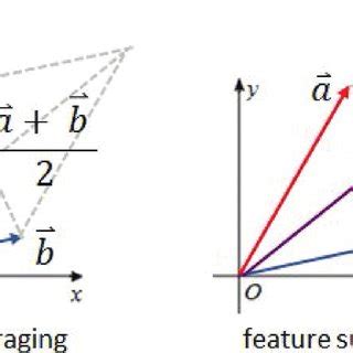 Both Averaging And Summation Fuse Constituent Vectors Into A Single Download Scientific Diagram