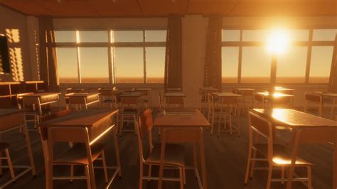 Japanese School Classroom Pack