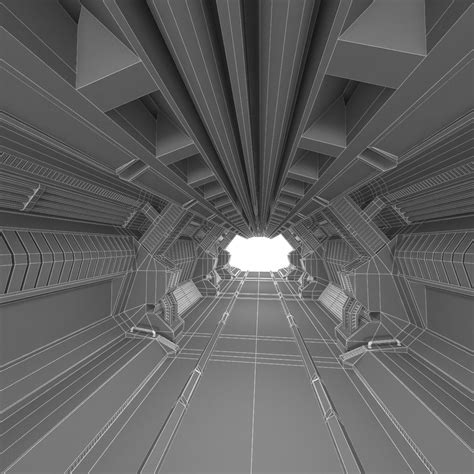 공상 과학 인테리어 3d 모델 19 3ds Fbx Max Obj Free3d