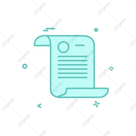 Document Design Vector Design Images Document Icon Design Vector Object Concept Background