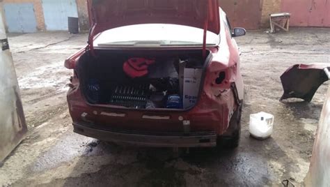 Как снять задний бампер kia rio 3 хэтчбек