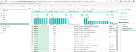 Error When Using Left Join On 2 Different Tables Microsoft Fabric Community
