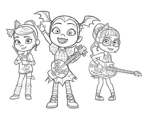 Vampirina Coloring Pages Printable 2025 Vampirina Coloring Pages Printable 2025