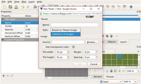 Tiled Online Rollapp