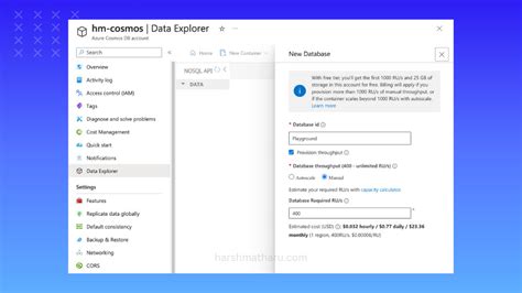 Getting Started With Azure Cosmos DB With Entity Framework In ASP NET