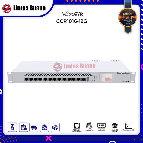Mikrotik Ccr 1016 12g Ccr1016 12g Lazada Indonesia