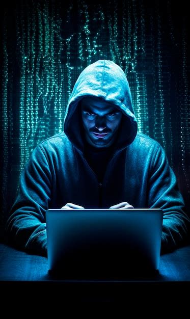 Hacker Hacking Scary Data Thief Cyber Security Defense Data Protection