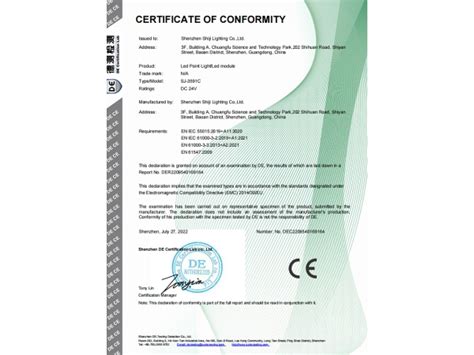 Shenzhen Shiji Lighting Co Ltd