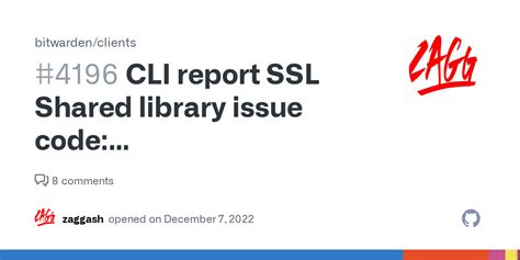 Cli Report Ssl Shared Library Issue Code Errossldsocouldnotload