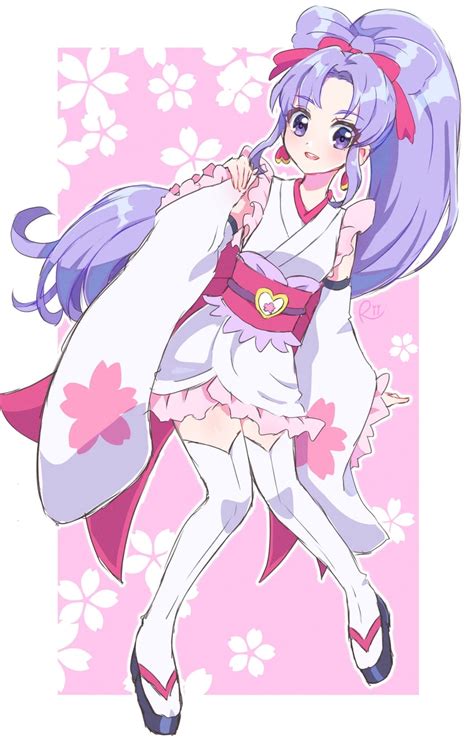 Hikawa Iona Cure Fortune And Cure Fortune Precure And 1 More Drawn