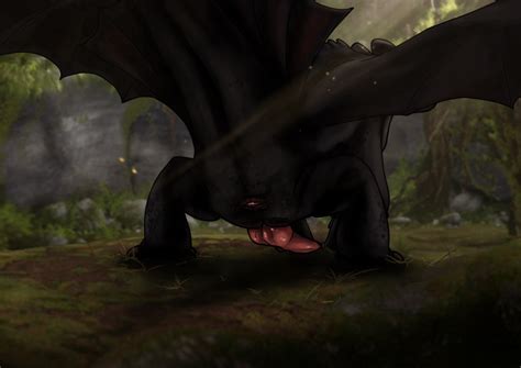 Rule 34 Dragon Feral How To Train Your Dragon Night Fury Penis