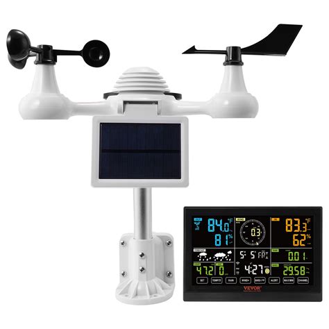 7 In 1 Wi Fi Weather Station 75 In Color Display Home Weather