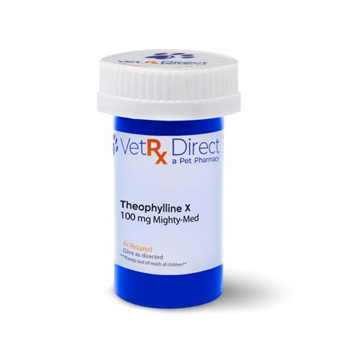 Theophylline Exended Release Compounded Tablets Vetrxdirect