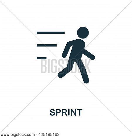 Sprint Icon Simple Vector Photo Free Trial Bigstock