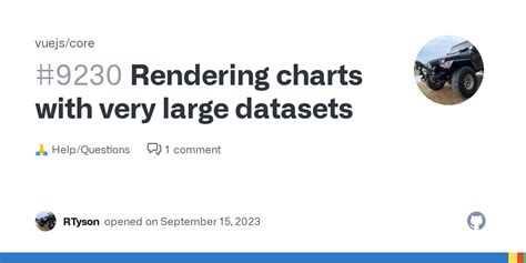 Rendering Charts With Very Large Datasets · Vuejs Core · Discussion