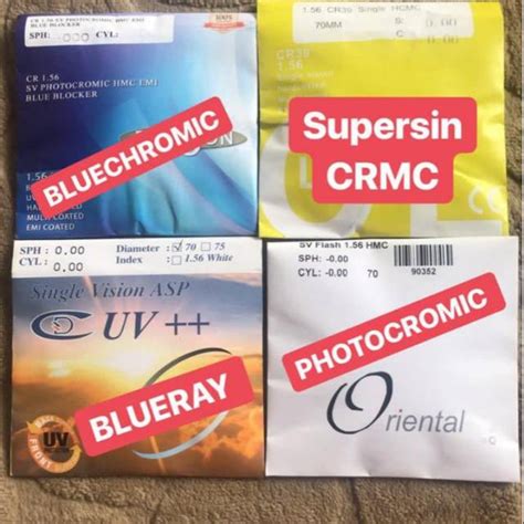 Jual Lensa Blueray Photochromic Bluechromic Shopee Indonesia