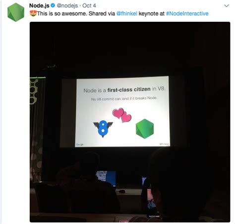 news node js 8 moves into long term support and node js 9 becomes the