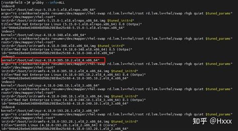 Ubuntu RedHat设置指定内核启动 知乎