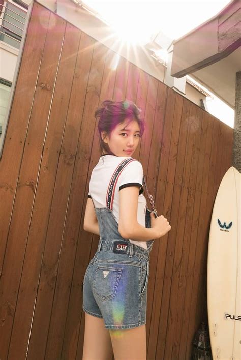 수지 레트로 무드의 2018 써머룩 제안 상큼 발랄[화보]