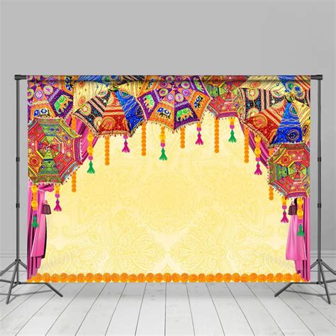 Classical Colorful Dancing Happy Holiday Backdrop Backdrops Easy