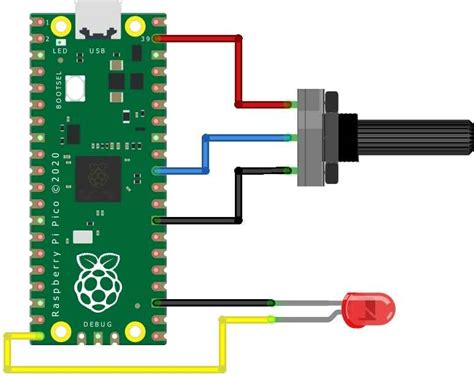 Luz De Atenuación De Escritorio Con Raspberry Pi Pico