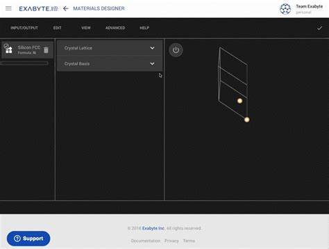 Lattice Editor Mat3ra Documentation