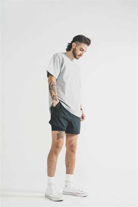 Core Heavyweight Heather Grey Tee Xl Streetwear Men Outfits Mens