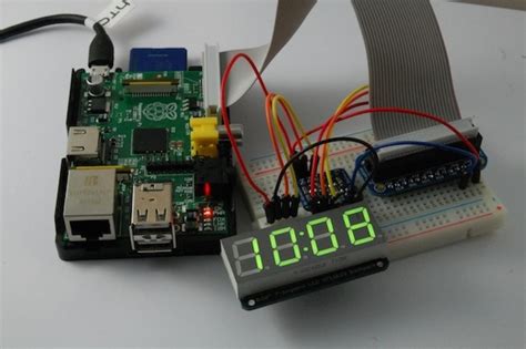 Led Clock Using Raspberry Pi Piday Raspberrypi Raspberrypi Adafruit Industries Makers