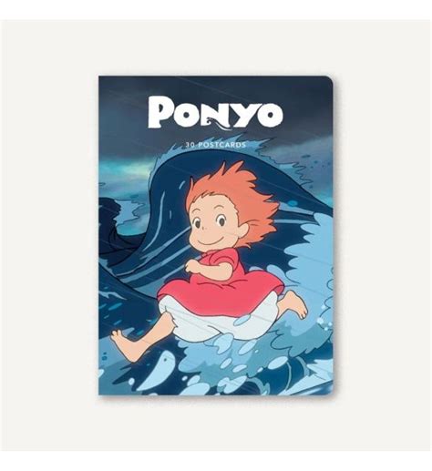 Ponyo Ponyo On The Cliff Postcards Box Collection 30 Merchoid