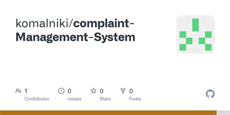 Github Komalniki Complaint Management System