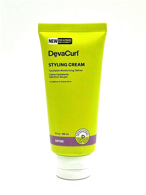 Devacurl Styling Cream Touchable Moisturizing Definer 3 Oz Ebay