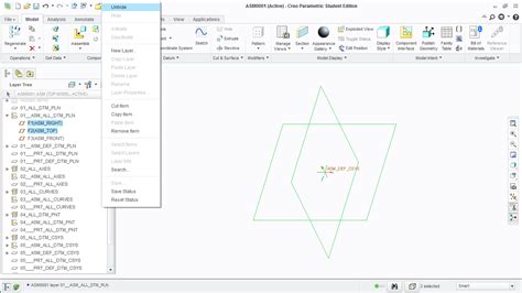 restoring default datum planes ptc community