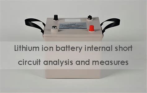 Lithium Ion Battery Internal Short Circuit Tycorun