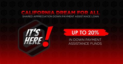 California Dream For All Down Payment Assistance Program Live Seminar At 2157 Country Hills Dr