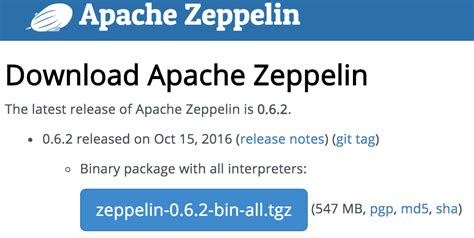 Setting Up Spark 201 And Zeppelin 062 On Macos Sierra By Luck Charoenwatana Luckspark