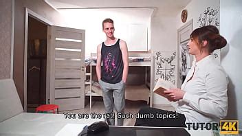 TUTOR4K Biology Tutor Needs To Stay Professional But She Practices Sex XNXX COM