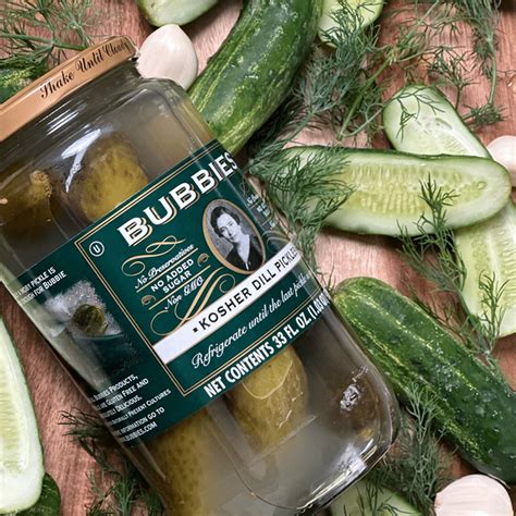 Bubbies Kosher Dill Pickles 33 Fl Oz Delivery Or Pickup Near Me Instacart