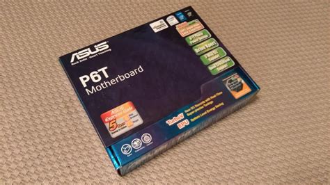 Asus P6t Socket 1366 Intel X58 Ddr3 6x 1333 Mhz Sata Lan Audio