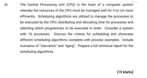 B The Central Processing Unit Cpu Is The Heart Of