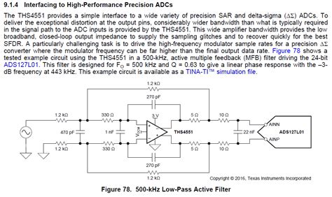 THS4551 Differential Input Voltage Only Has 1V Amplifiers Forum Amplifiers TI E2E