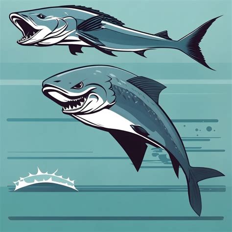 premium ai image barracuda illustration ai generative