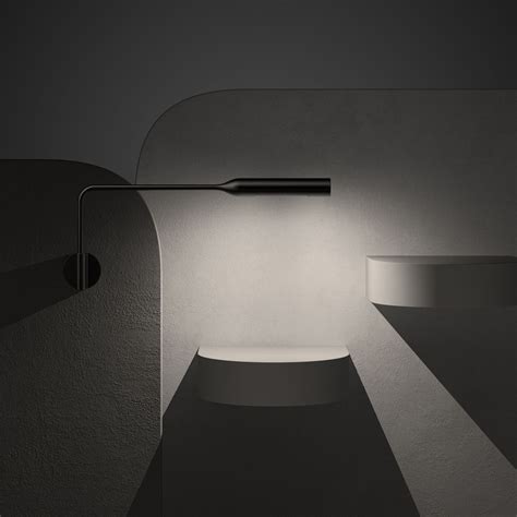 Lumina Flo Led Wall Lamp W Plug 3000k Black Uk