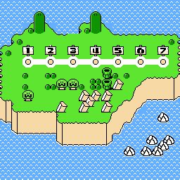 Super Mario World Maps