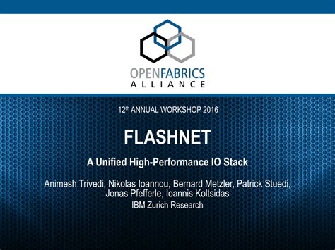 Pdf Flashnet A Unified High Performance Io Stack