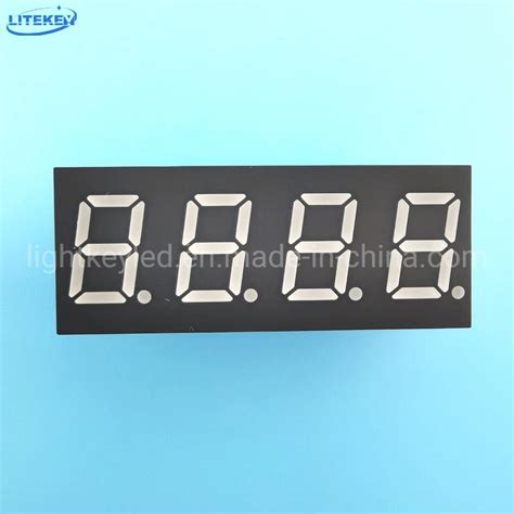 032 Inch 4 Digit Led Numeric Display With Common Anode And Common