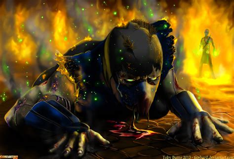 Mk Noob Saibot Fan Art Noob Saibot And Sektor By Pitbottom On Deviantart He Was Always The