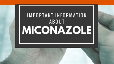 Miconazole Miconazol Uses Side Effects Dosage Drugsbank