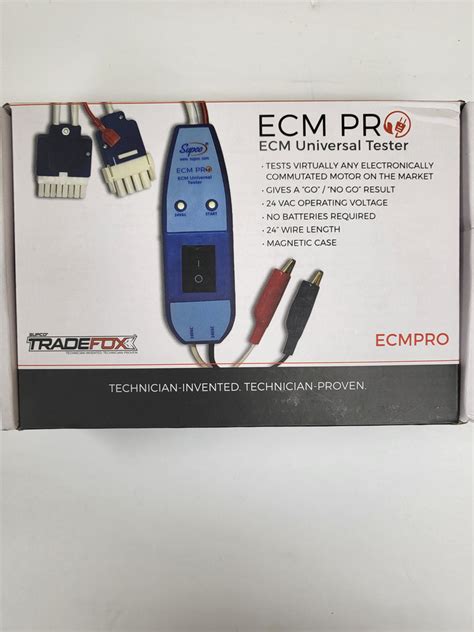 Ecm Pro Universal Ecm Motor Tester Pro North Heating Inc