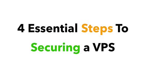 4 Essential Steps To Securing A Vps Maxim Orlov